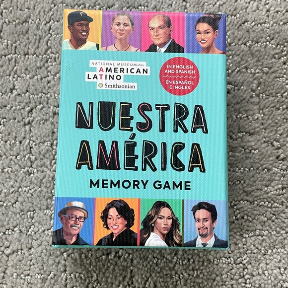 Games | New Nuestra America Memory Game Teens W Book Smithsonian Natl ...